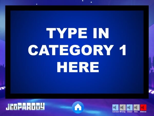 Jeopardy Powerpoint Game Template | Youth Downloads