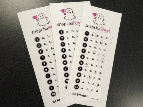 Snap Challenge (various editions below) | Youth Downloads