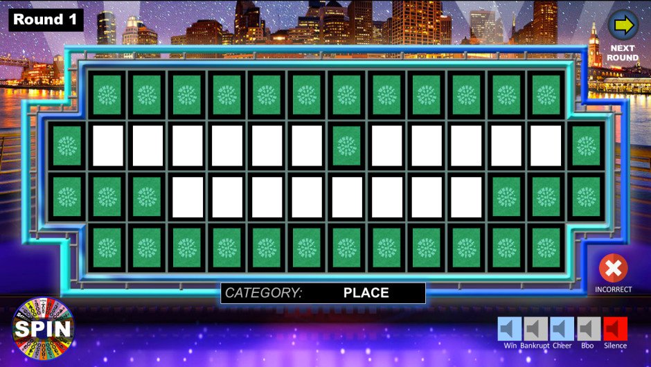 Wheel of Fortune Powerpoint Game | Youth Downloads