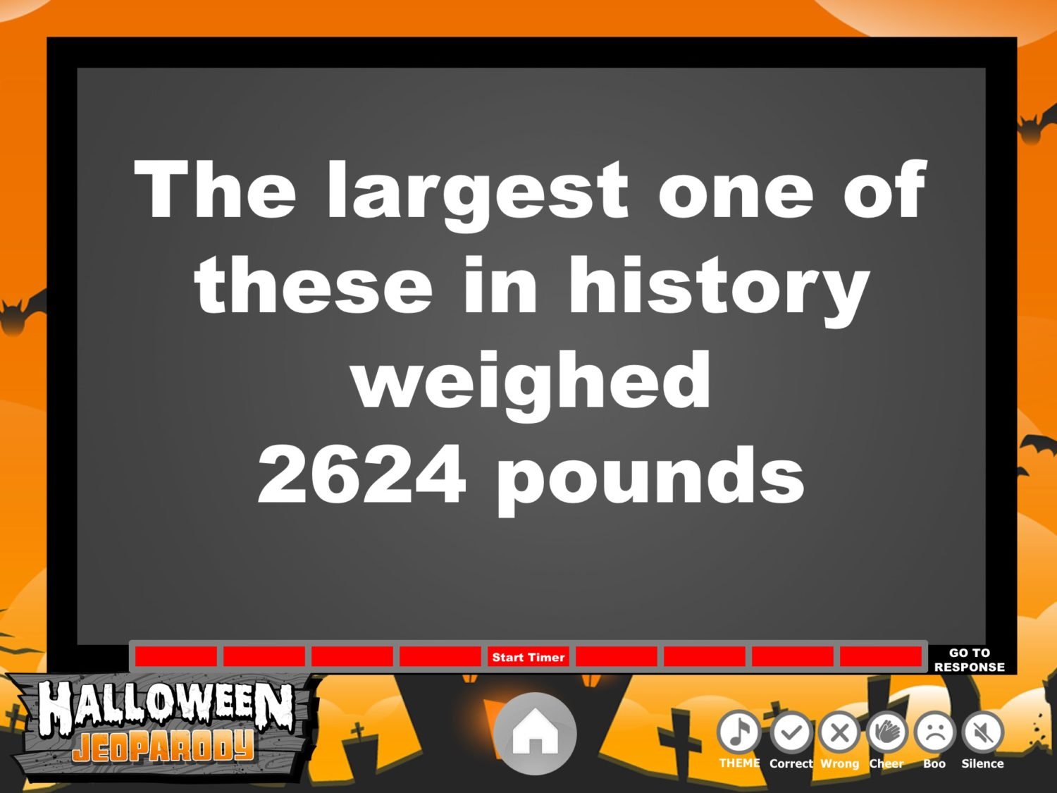 Halloween Jeopardy Trivia Powerpoint Game – Mac and PC Compatible ...