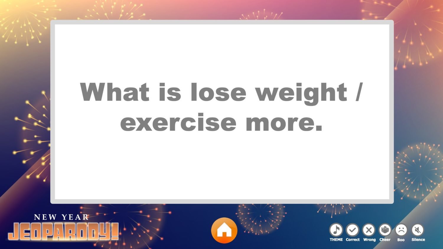 New Year's Jeopardy Powerpoint Template | Youth Downloads