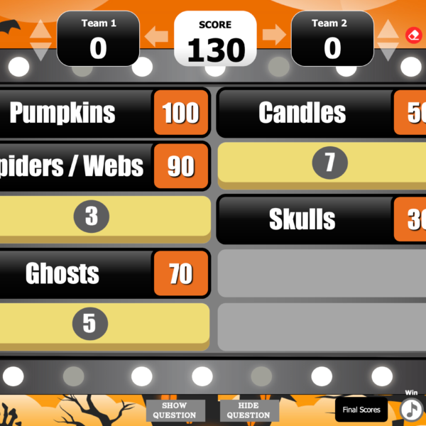 Halloween Answer Battle – Trivia PowerPoint Template | Youth Downloads